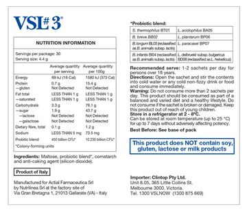 VSL#3® Food Supplement – VSL#3® Australia