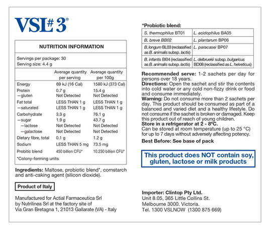 VSL#3® Food Supplement – VSL#3® Australia